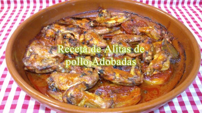 Deliciosas Alitas de Pollo Adobadas al Horno