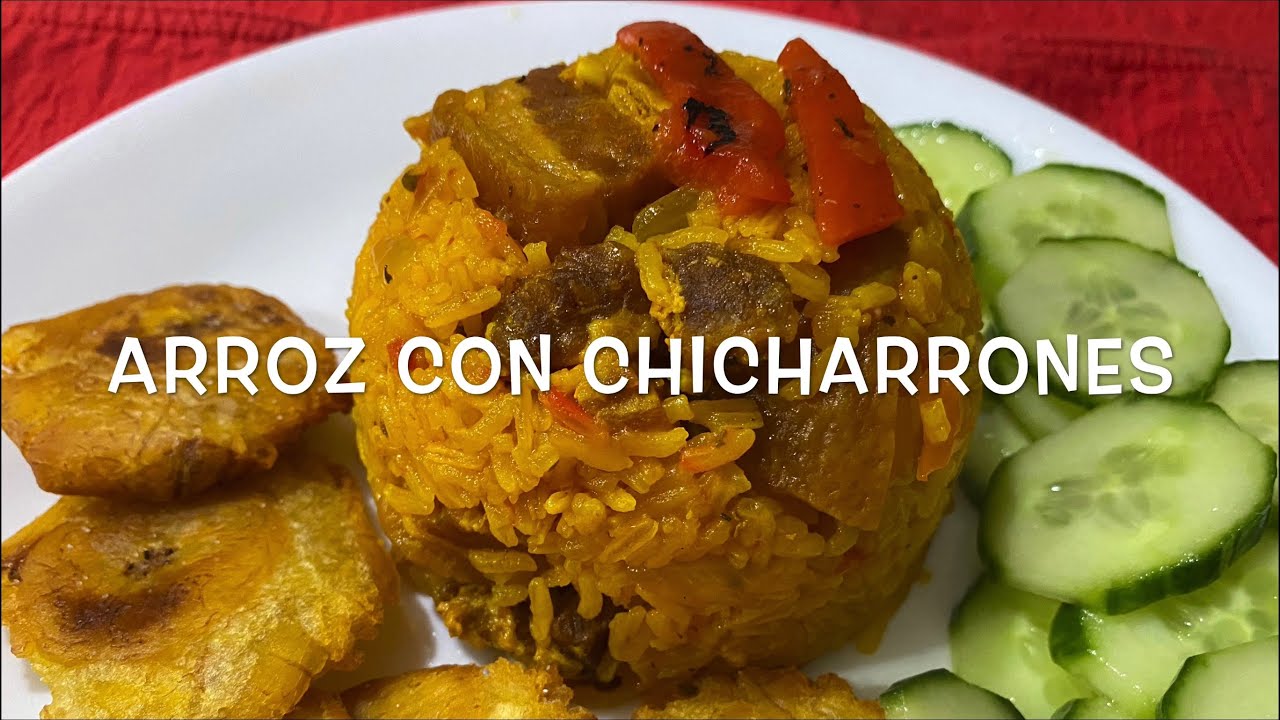 Deliciosa receta de Arroz con Chicharrones y Mejillones