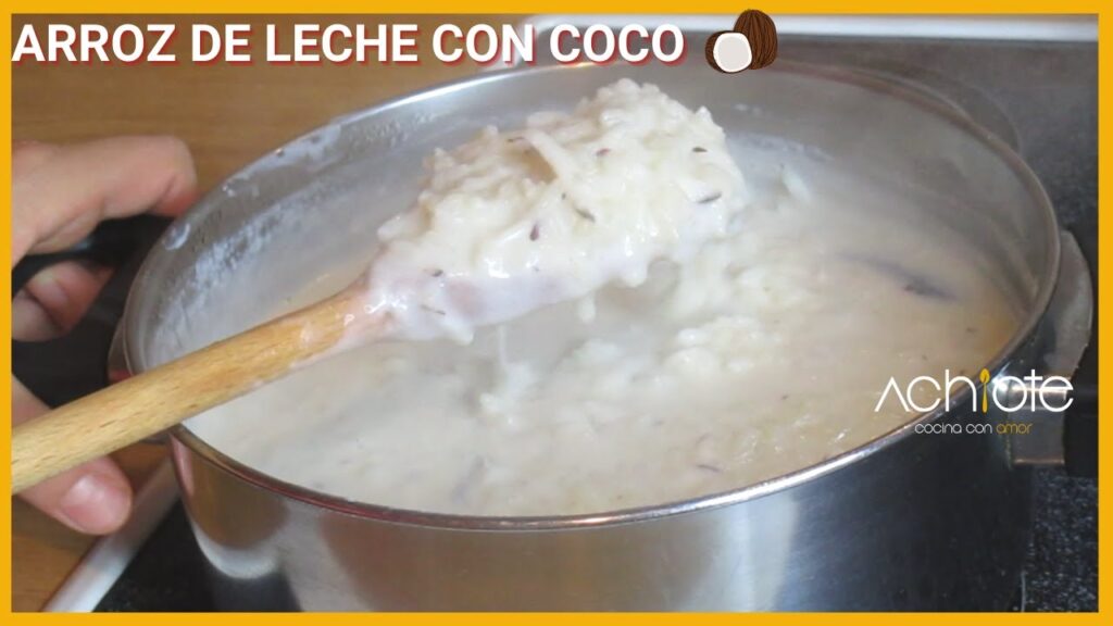 Receta de Arroz con Leche de Coco: ¡Delicioso y Fácil de Hacer!