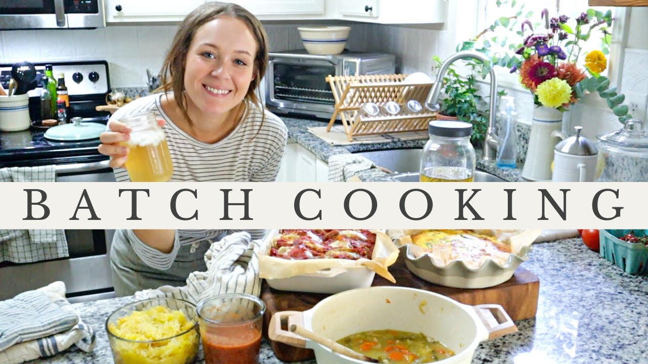 Aprende a Cocinar con Batch Cooking: ¡Ahorra Tiempo y Dinero!