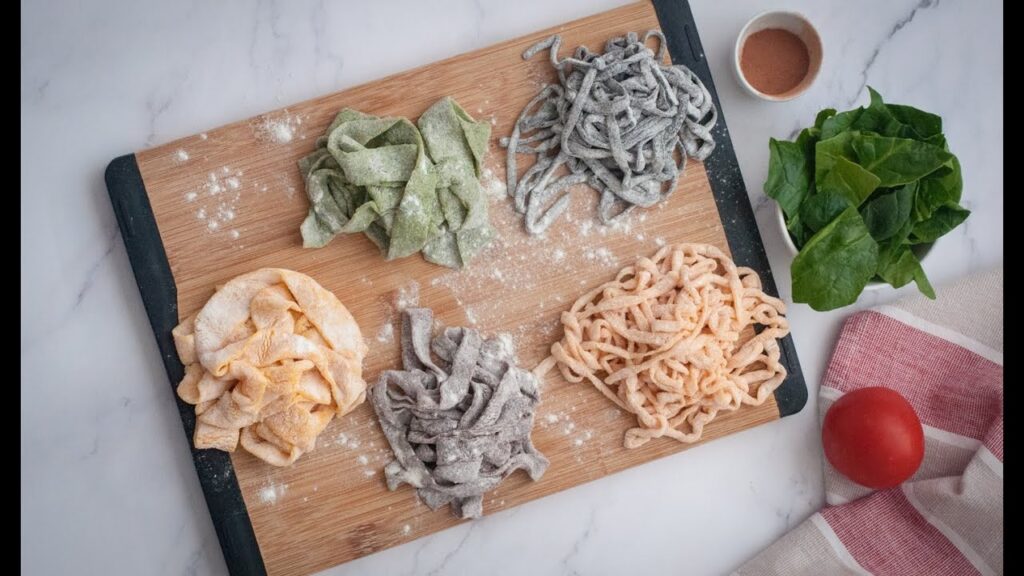 ¡Aprende a Hacer Pasta Fresca de Colores y Sabores Variados!