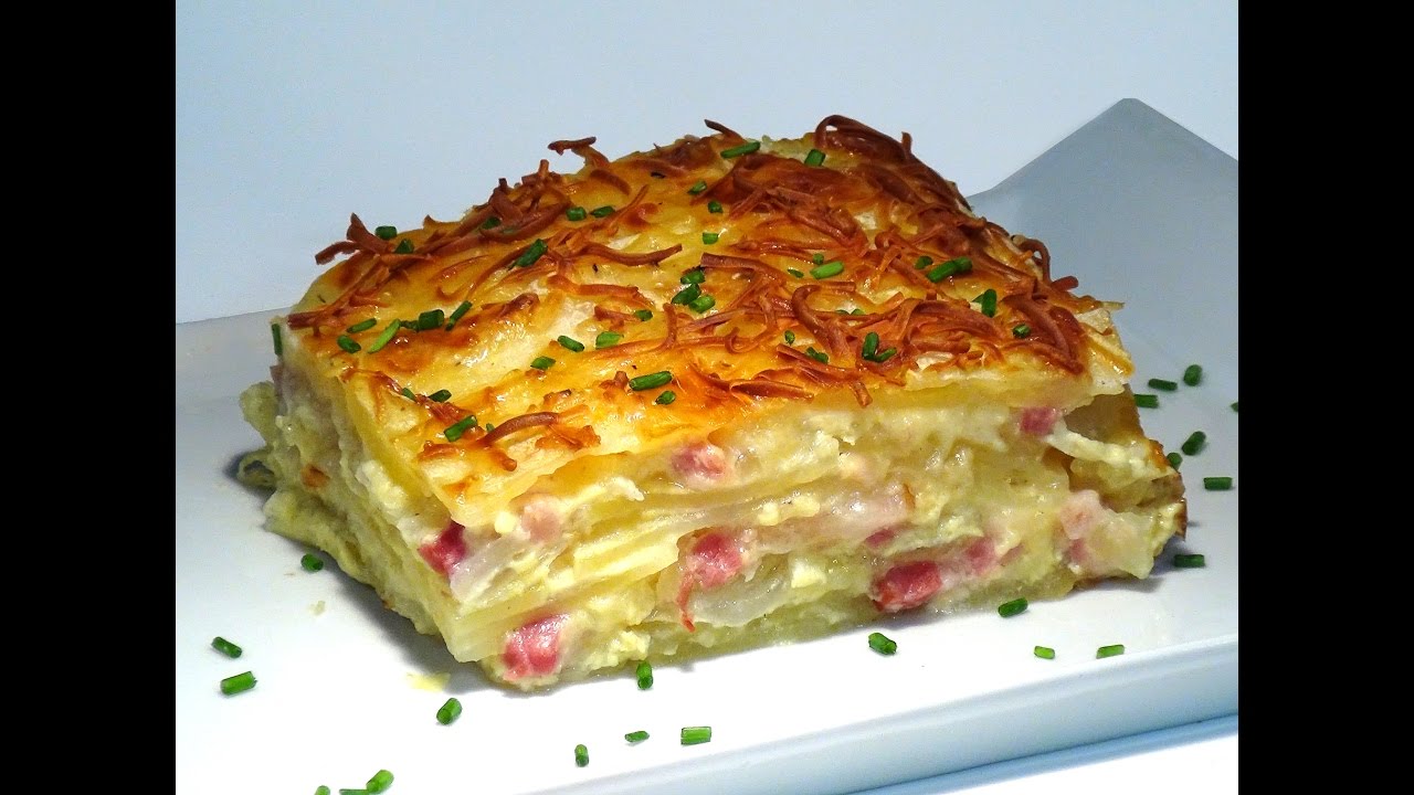 Receta de Crema de Patata con Cebolla y Bacon