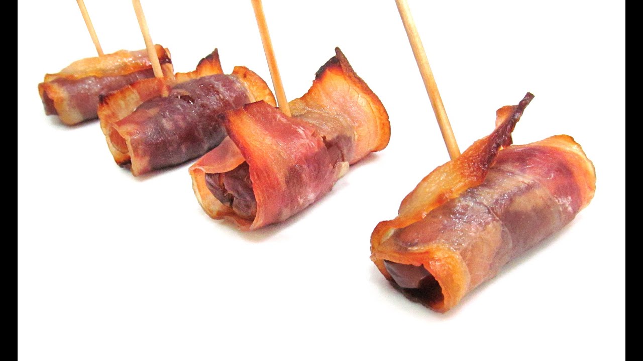 Deliciosa Receta de Datiles con Bacon