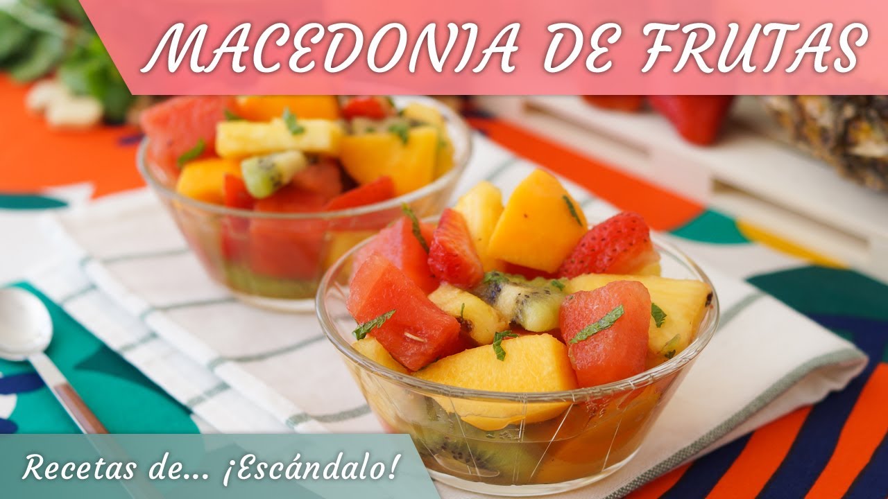 Receta Saludable de Macedonia de Frutas: Delicioso y Nutritivo