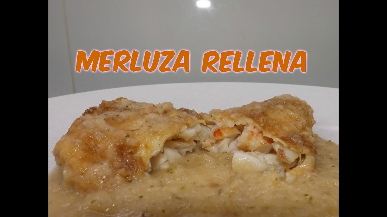 Receta fácil de merluza rellena rebozada