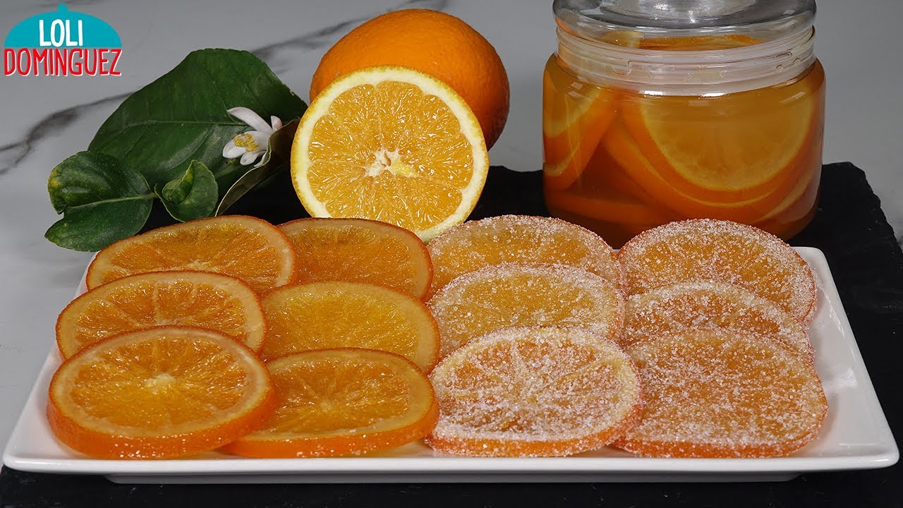 Deliciosas Naranjas Escarchadas - ¡Un Postre Saludable y Divertido!