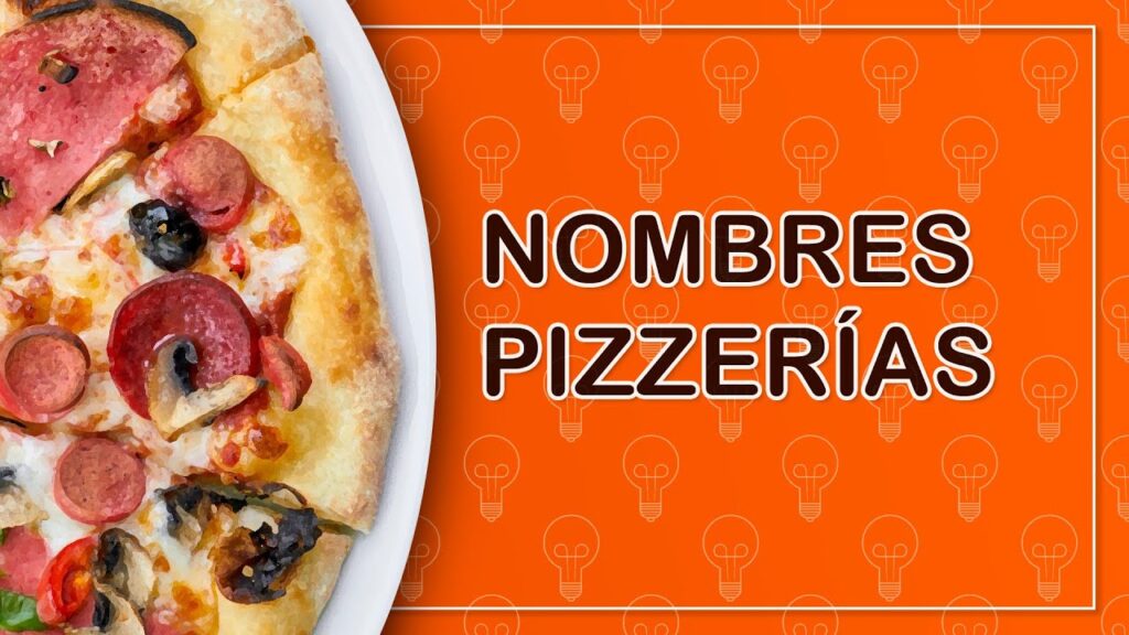 ¡Descubre Nombres de Pizzas Originales!