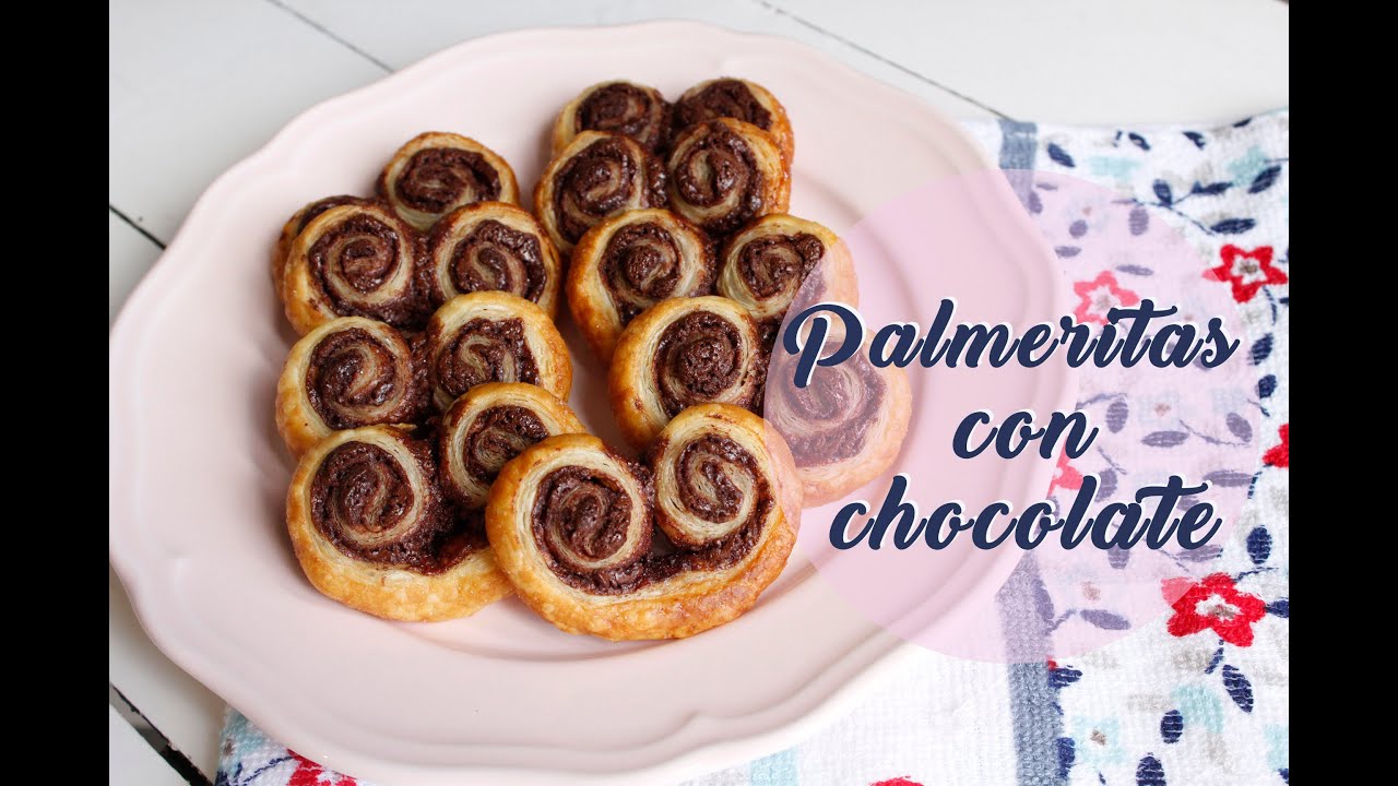 Deliciosas Palmeritas de Hojaldre con Chocolate: ¡Una Tentación!