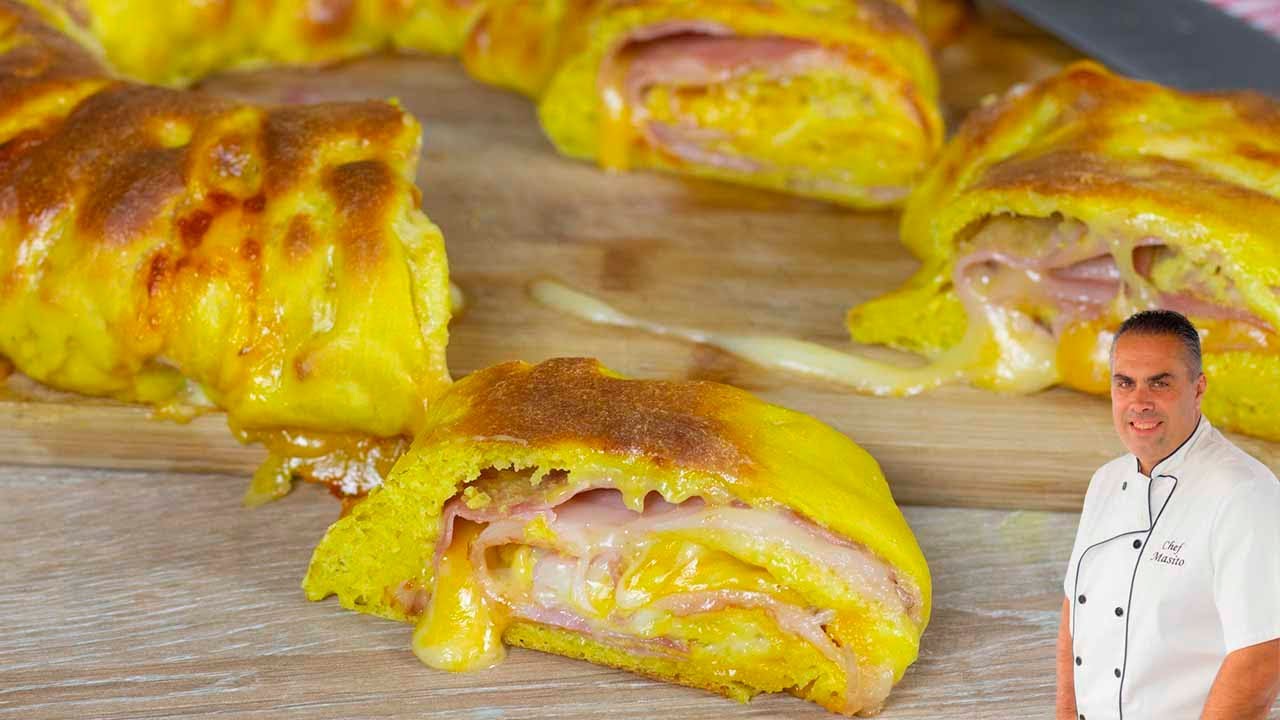 Deliciosa receta de Pan Relleno: ¡Haz tu propia rosca!