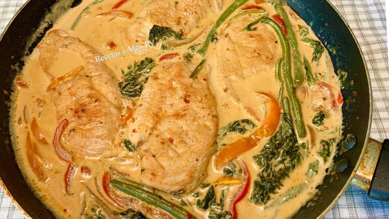 Receta Fácil De Pechugas De Pollo En Salsa
