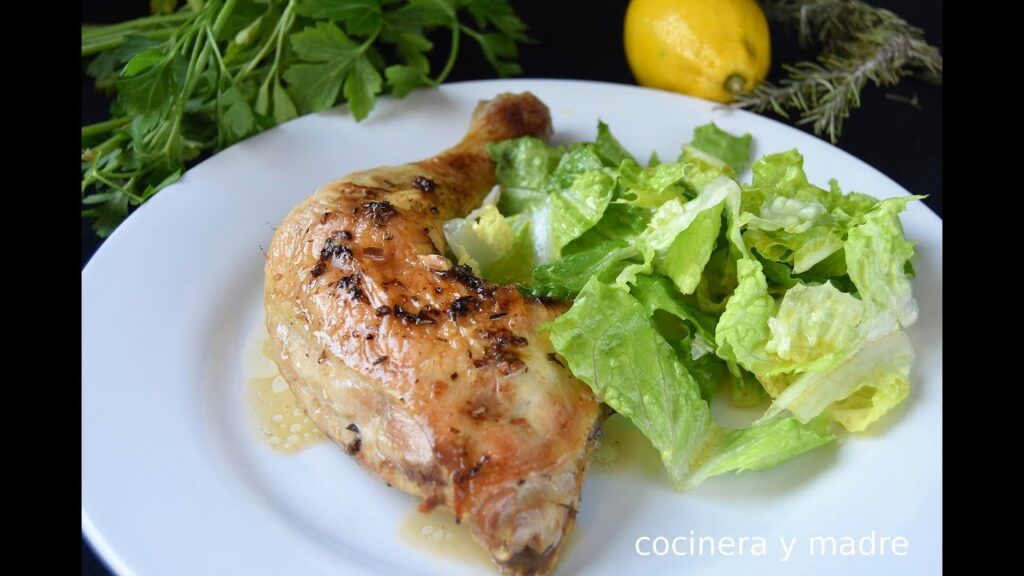 Receta fácil de pollo asado con limón: ¡Cocina ahora!