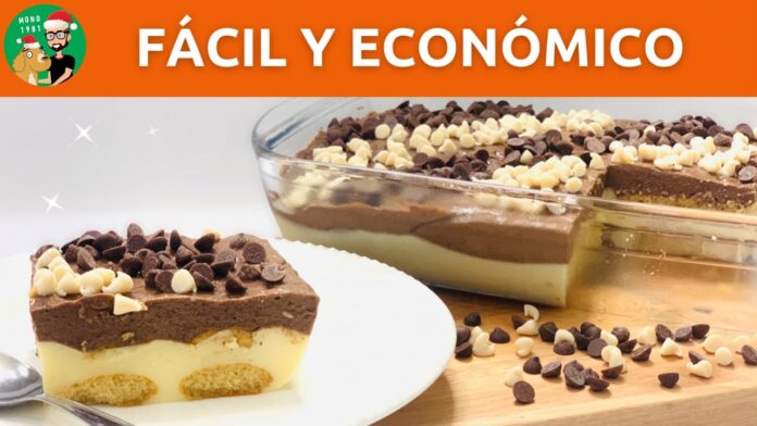 Postre de Vainillas Super Fácil - ¡Sorprende a Tu Familia Hoy!