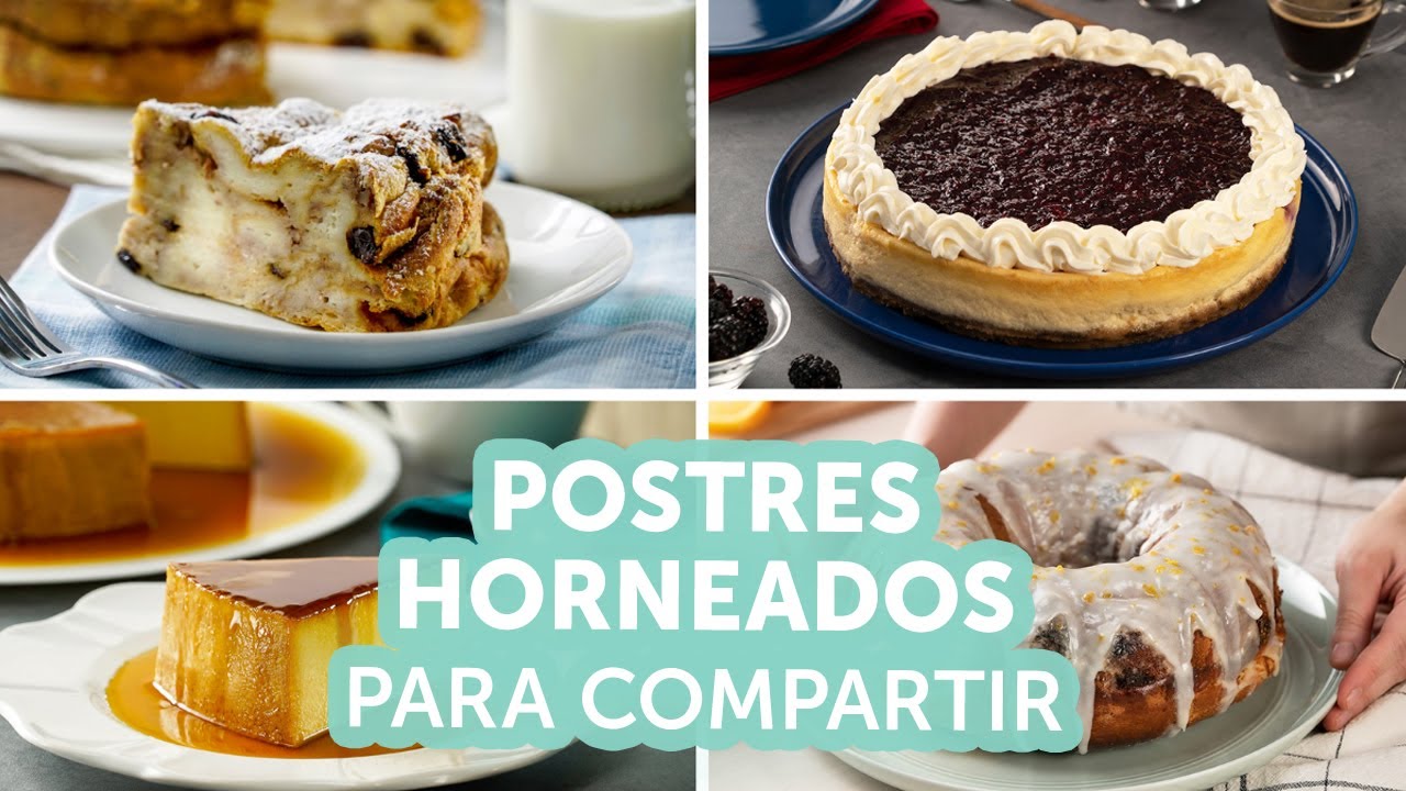 Deliciosos Postres Horneados para Comer y Disfrutar