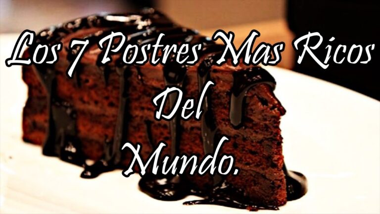 Los mejores postres libaneses: Nombres y recetas