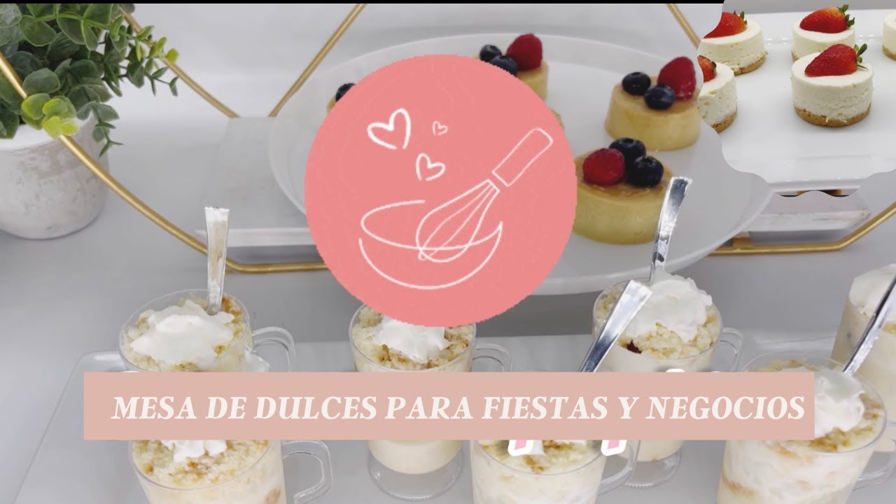 Postres Ideales Para La Mesa De Postres De Una Boda