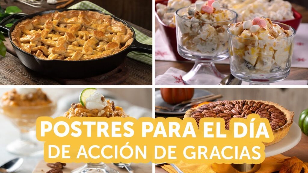 Deliciosos Postres Típicos de Thanksgiving: Recetas Fáciles
