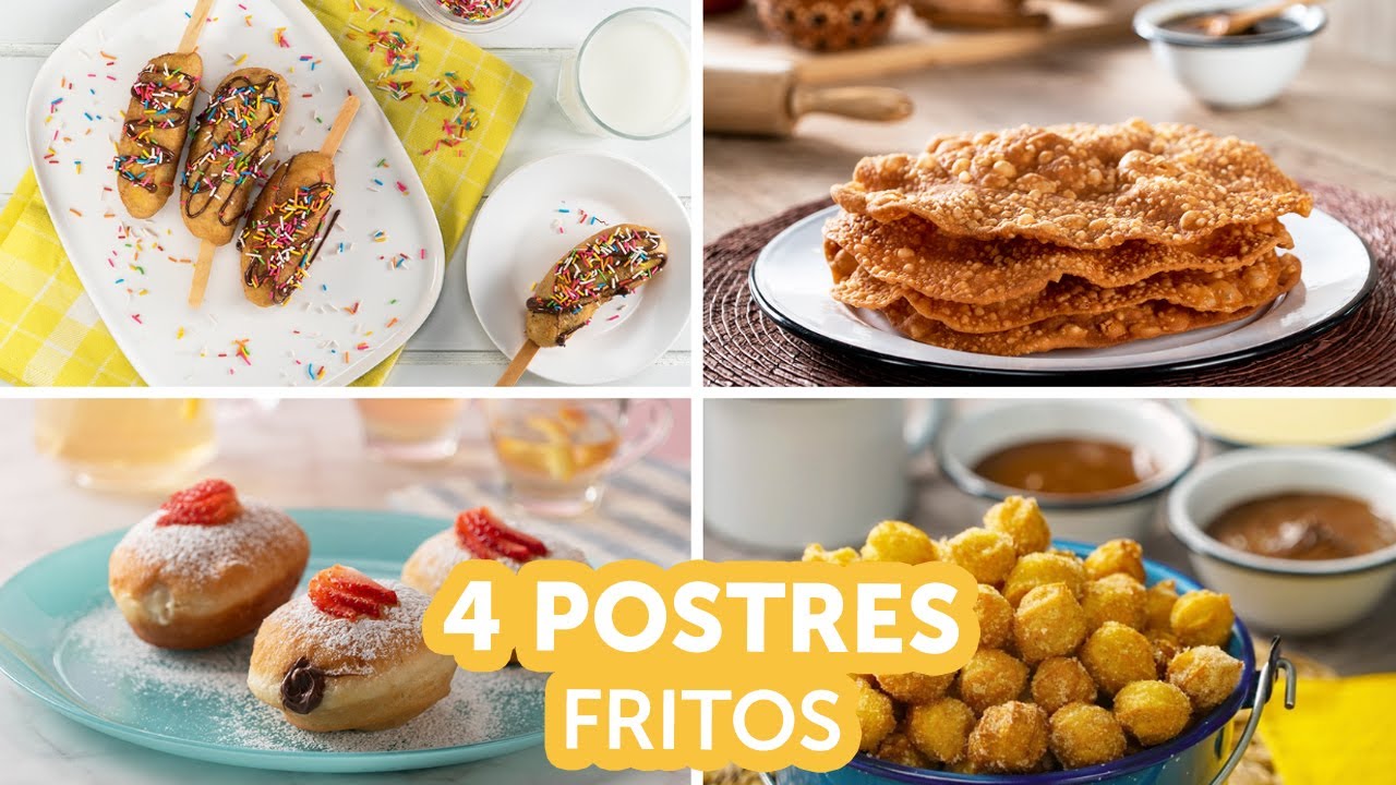 Deliciosos Postres Webos Fritos para Alegrar tu Día