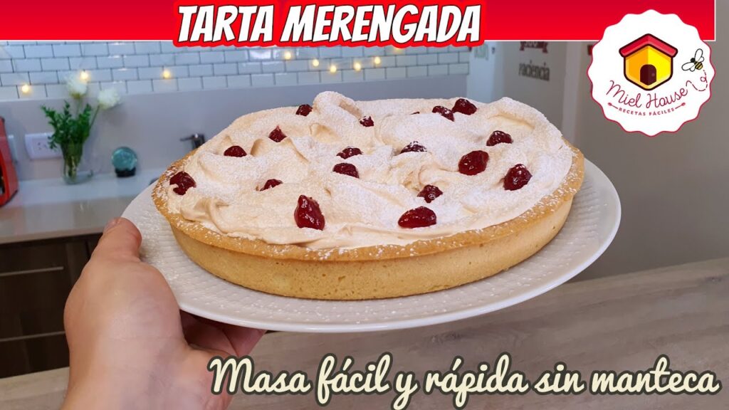 Deliciosa receta de tarta dulce de merengue