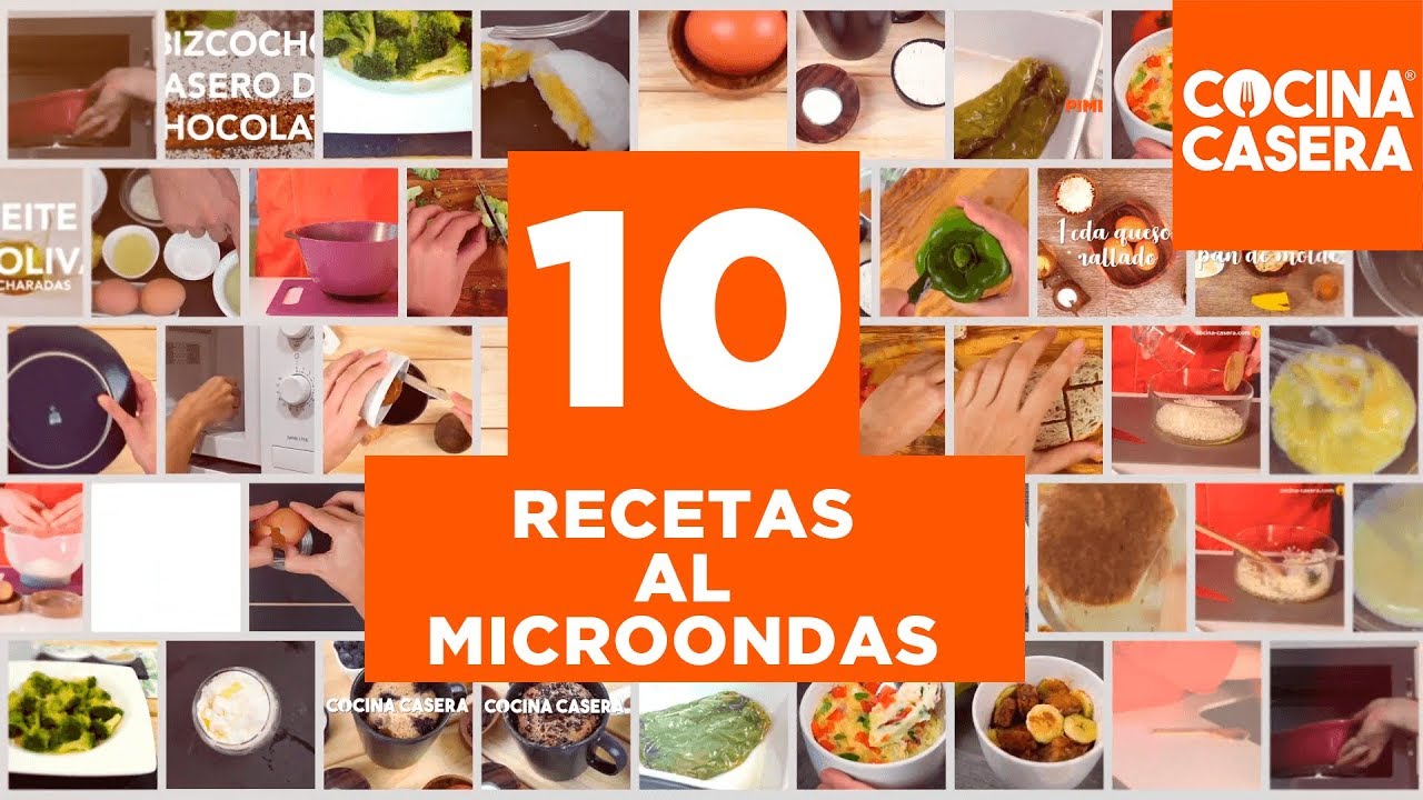 10 Deliciosas Recetas para Microondas