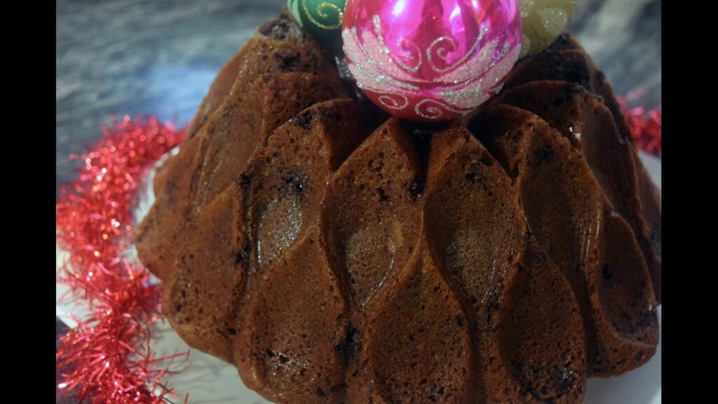 Delicioso Bundt Cake Turron Suchard de Chocolate